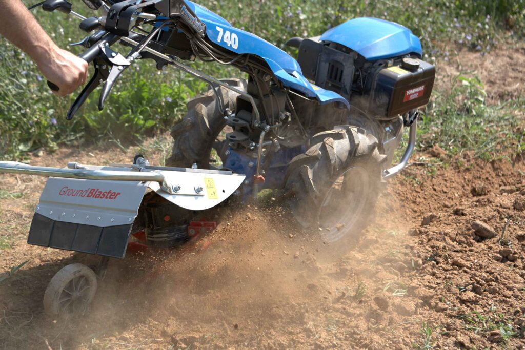 GroundBlaster rotary plough - Bcs